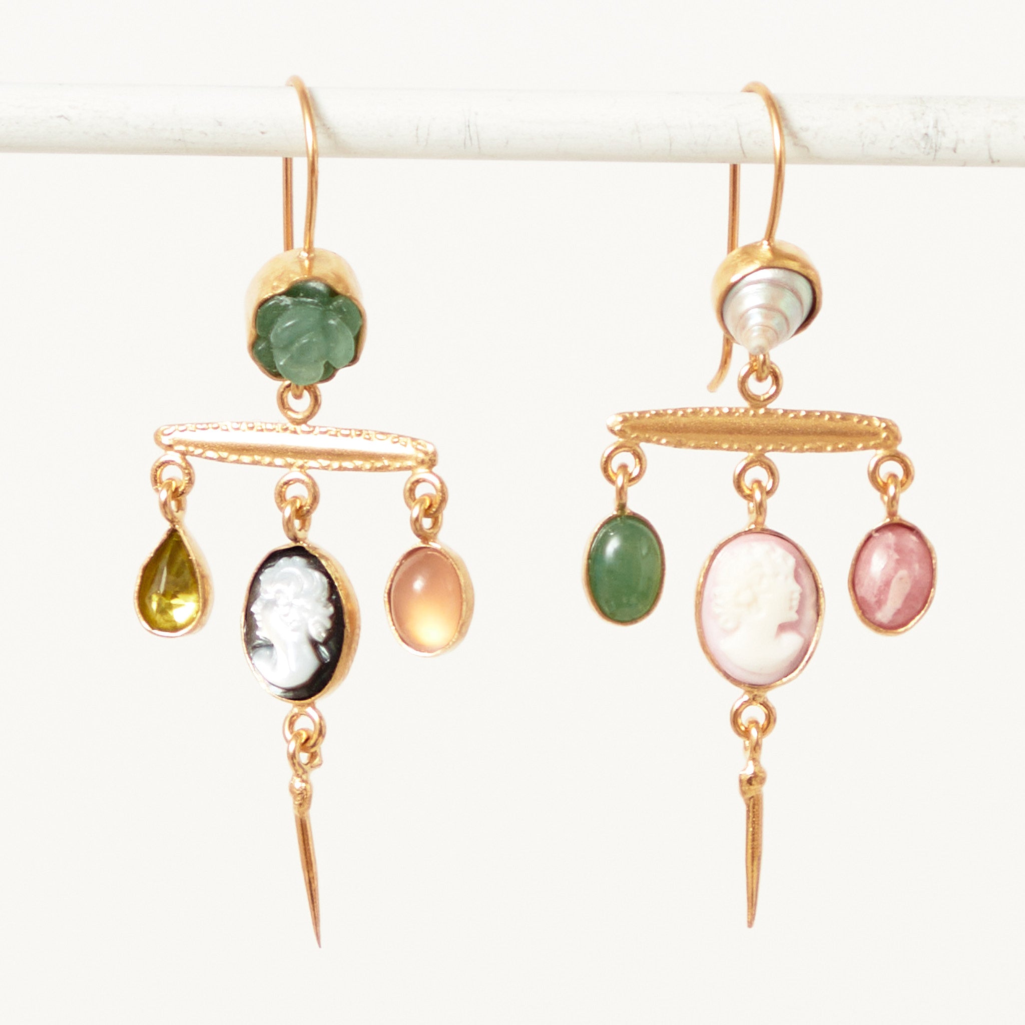 Pin drop earrings store