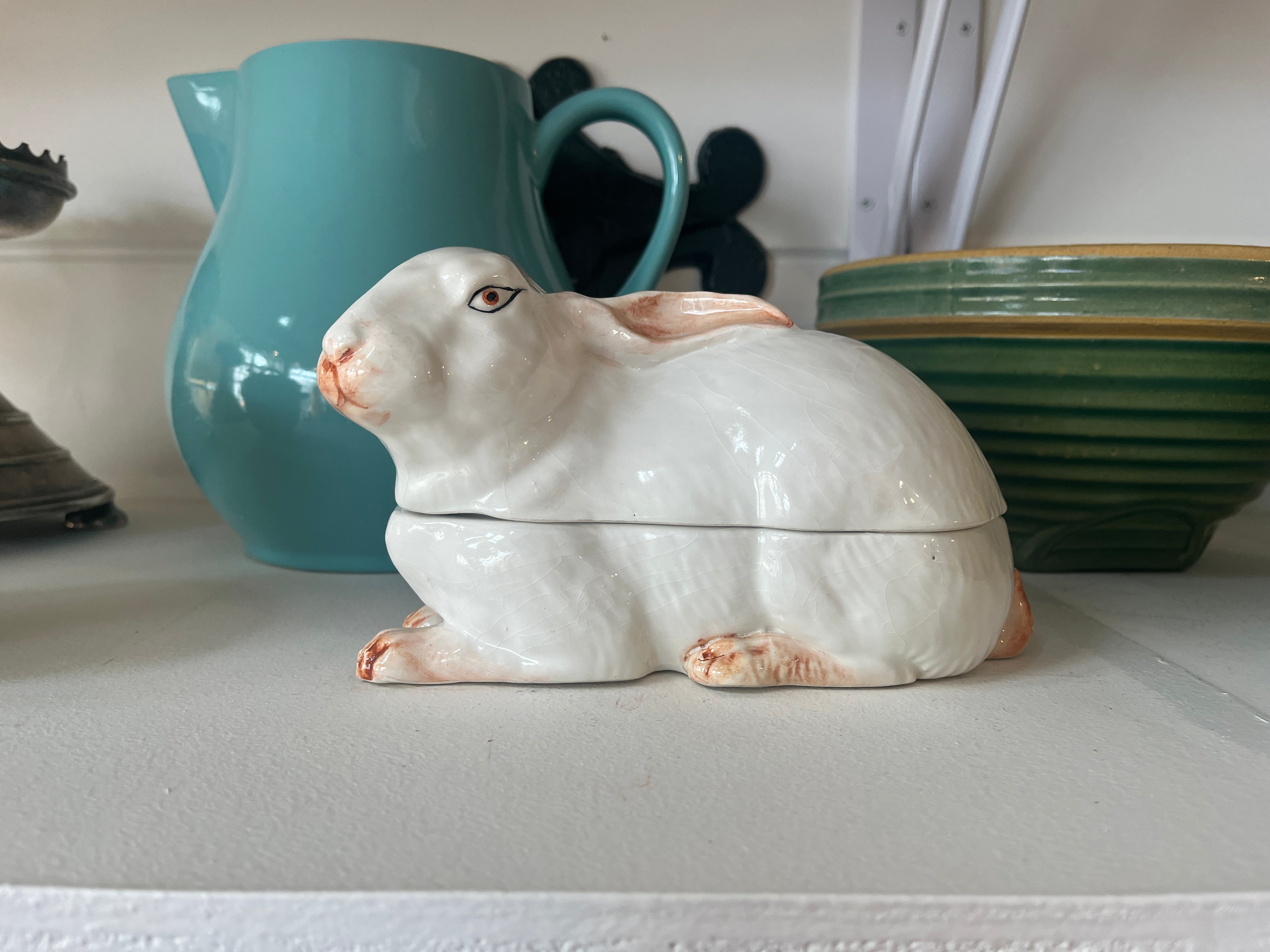 Vintage Italian Rabbit Ceramic Box – Atlantic Nantucket