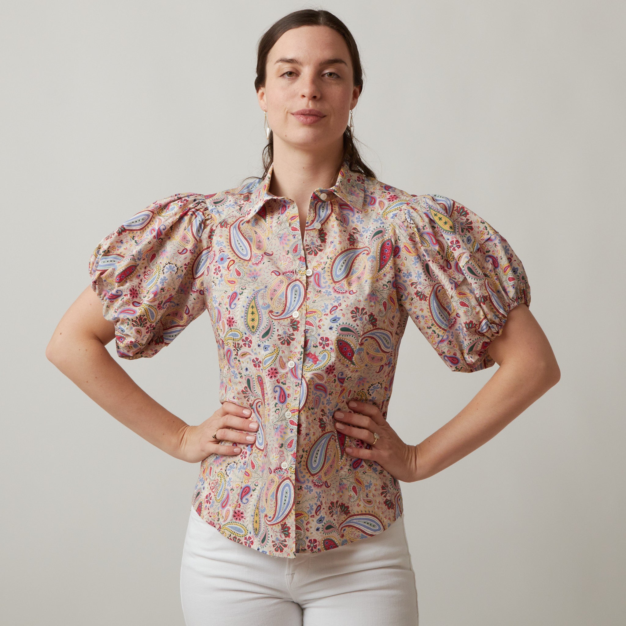 Mitro Puff Sleeve Top – Atlantic Nantucket