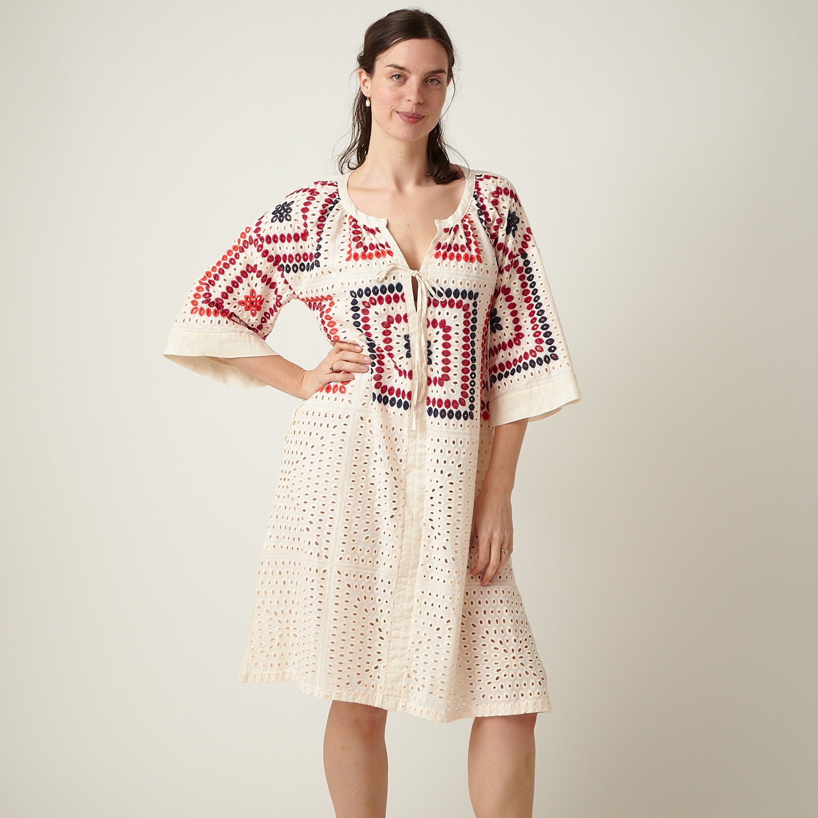 Greek Eyelet Tunic – Atlantic Nantucket