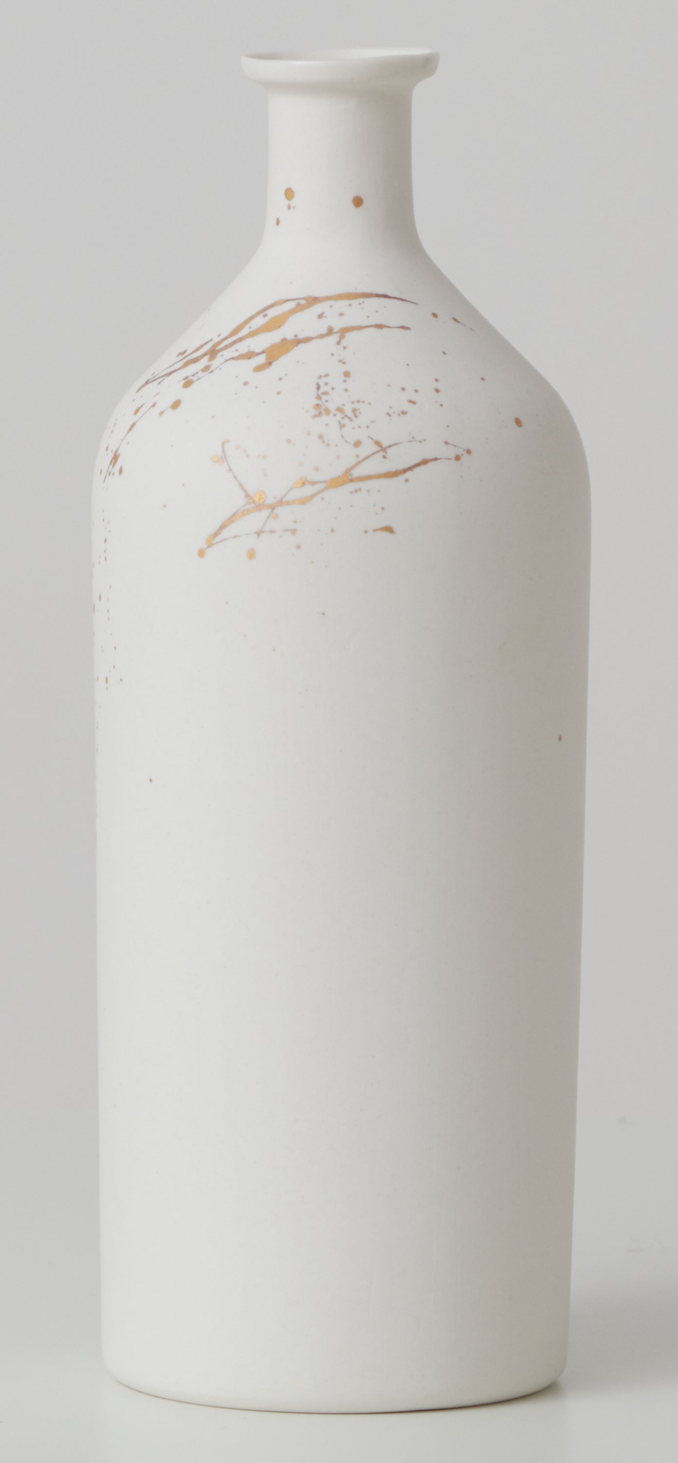 Large Porcelain Gold Splatter Vase – Atlantic Nantucket